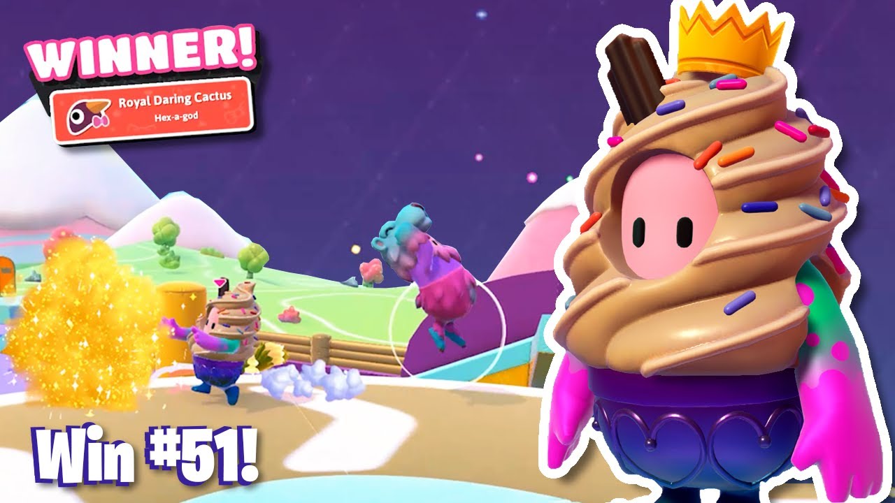 Fall Guys Pro Royal Fumble Win! (👑 Win 51) - YouTube