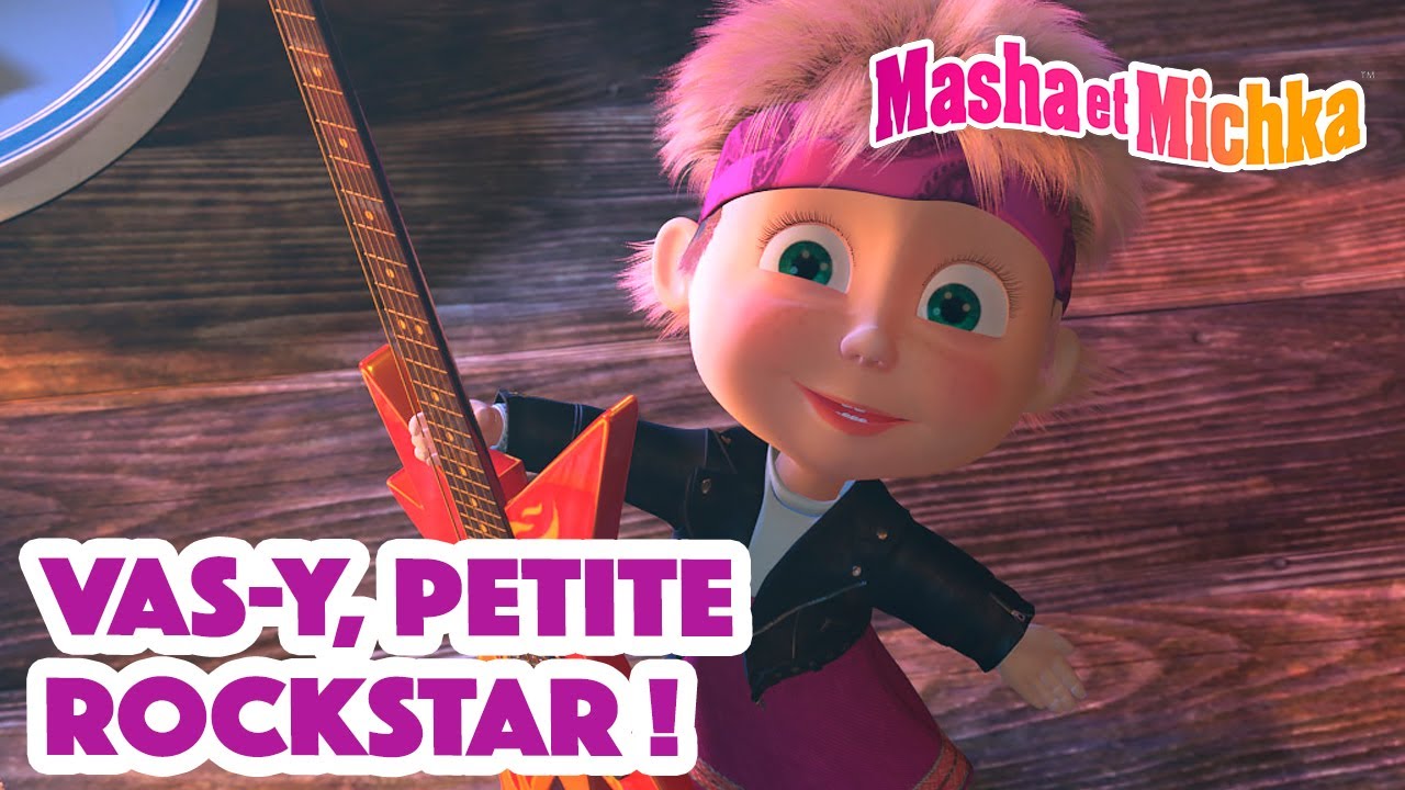 Masha et Michka Vas-y, petite rockstar ! 🌟 Collection d'épisodes 💃 ...