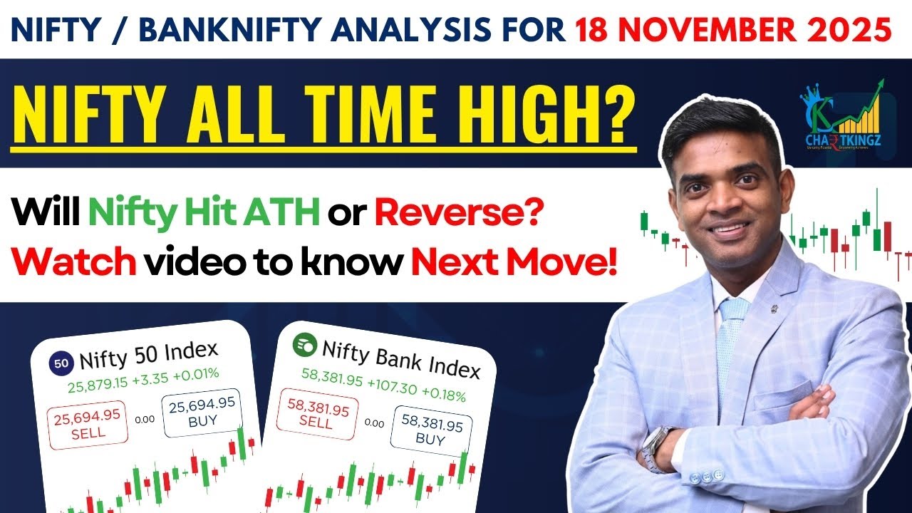 Nifty Prediction for 18 Nov: Will Nifty Hit All Time High or Reverse ...
