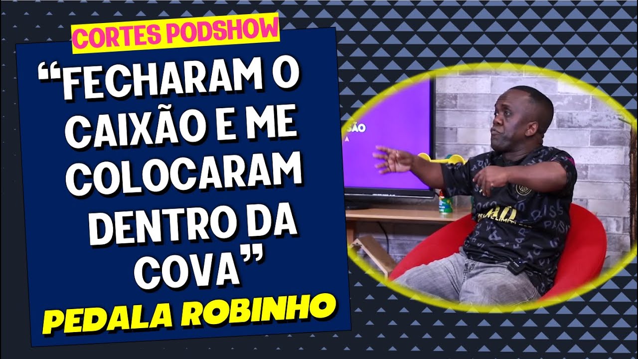 PEDALA ROBINHO e as gravações do PÂNICO NA TV - YouTube