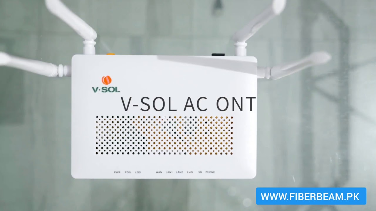 VSOL 🆕 5G WIFI Dual Band AC GPON xPON ONU/ONT 👍 - YouTube