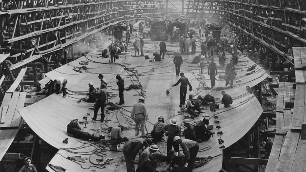How One Engineer's Impossible Welding Trick Built Liberty Ships in 4 ...