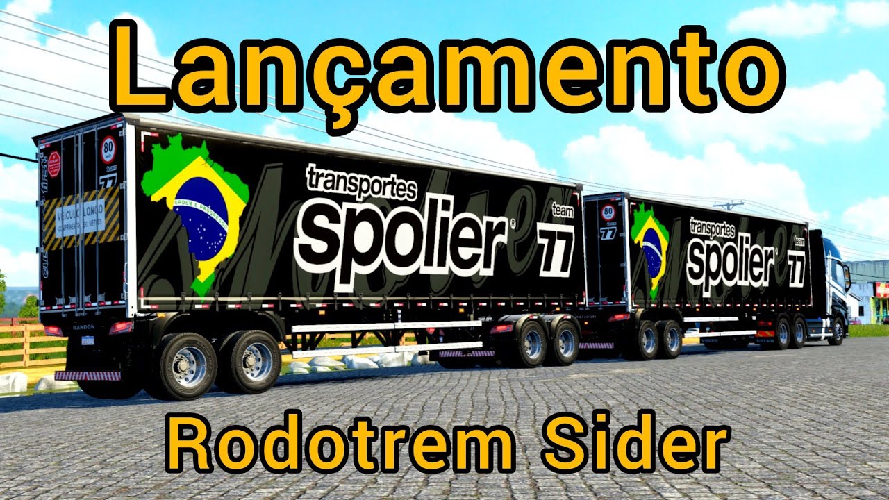 Novo Rodotrem Sider Randon New R 2023 AM29 ETS2 1.46 - YouTube