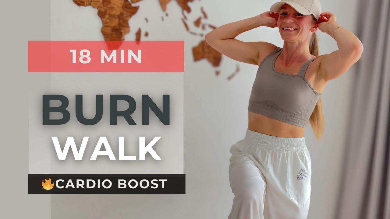 Power Walking Workout at Home | 18 Min Cardio for Weight Loss - YouTube