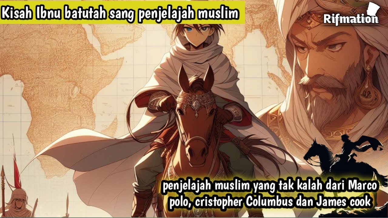 kisah Ibnu batutah sang penjelajah muslim dari Maroko ||Anime ...