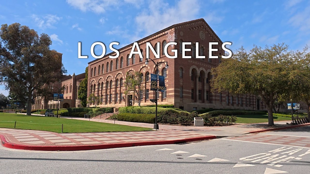Driving Westwood, UCLA, Westwood Village, Los Angeles, CA - YouTube