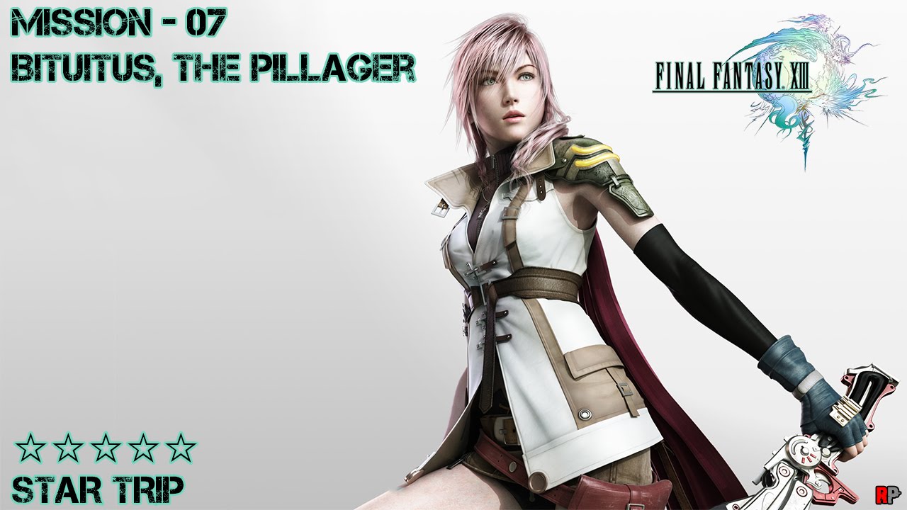 Final Fantasy XIII: Cie'th Stone Mission 07 - Bituitus, The Pillager ...