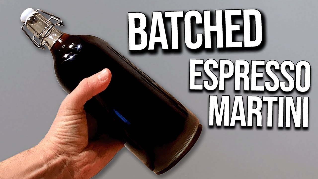 Batched Espresso Martini Recipe | Easy Big-Batch Cocktail for Parties ...