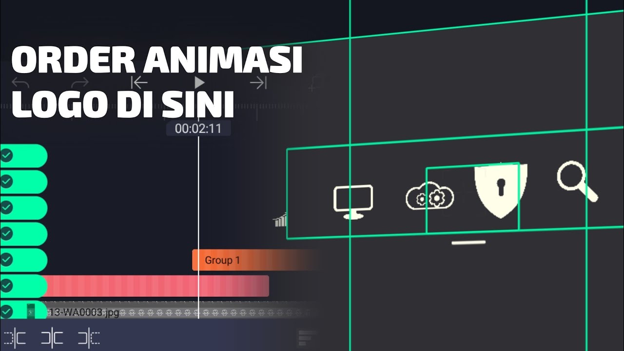 NO PRESET || MOTION LOGO. ANIMASI LOGO KELAS ☘️☘️ - YouTube