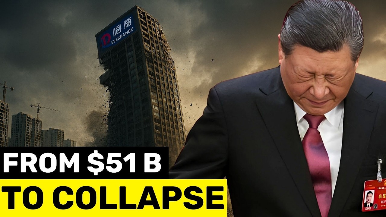 China’s Biggest Property Sector Collapse – Evergrande Delisted - YouTube