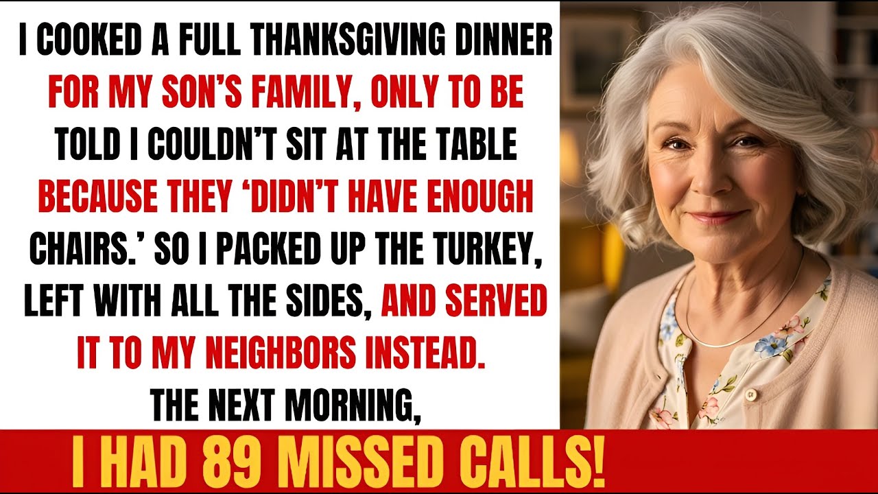 I Cooked a Full Thanksgiving Dinner for My Son’s Family Only to Be Told ...