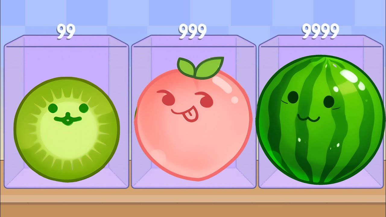 Watermelon Merge Game - Suika Game - Suika Game Gameplay Walkthrough ...
