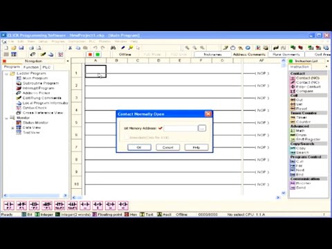 CLICK PLC - How to Create a Project (Part 3) - YouTube