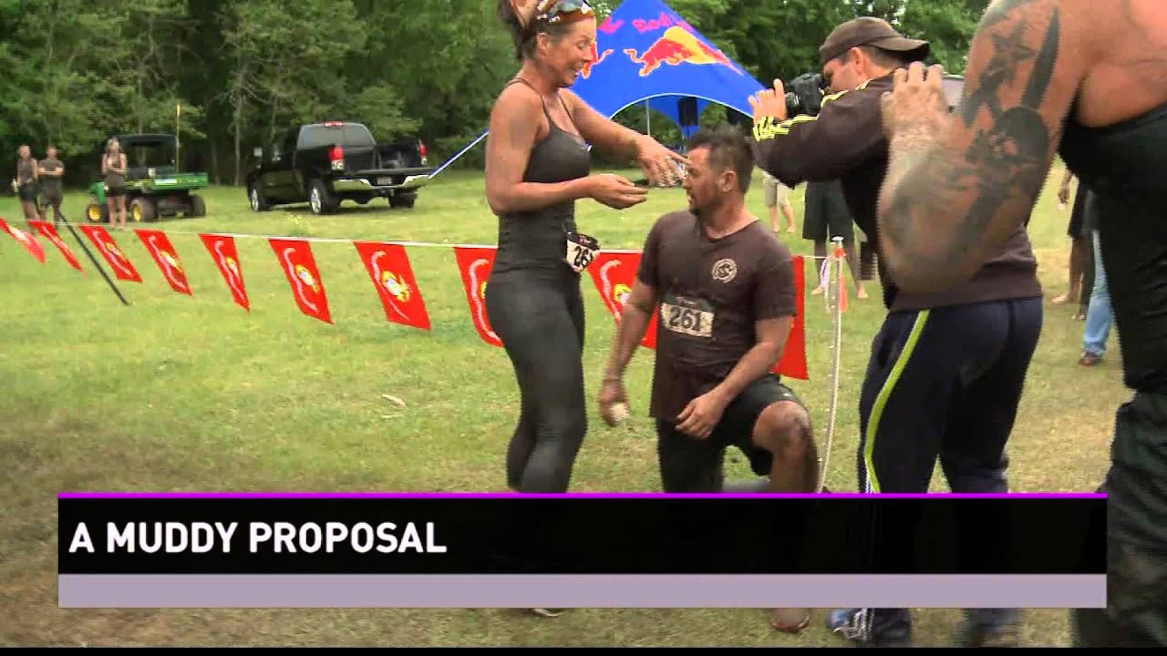 2013-04-27 USMC Mud Run Proposal 11PM - YouTube