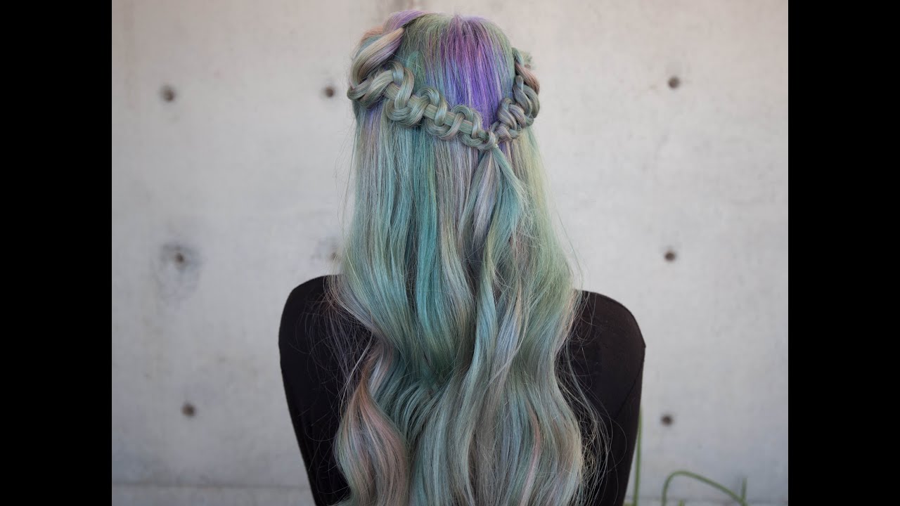 Easy Brocade Braid Hair Tutorial - YouTube