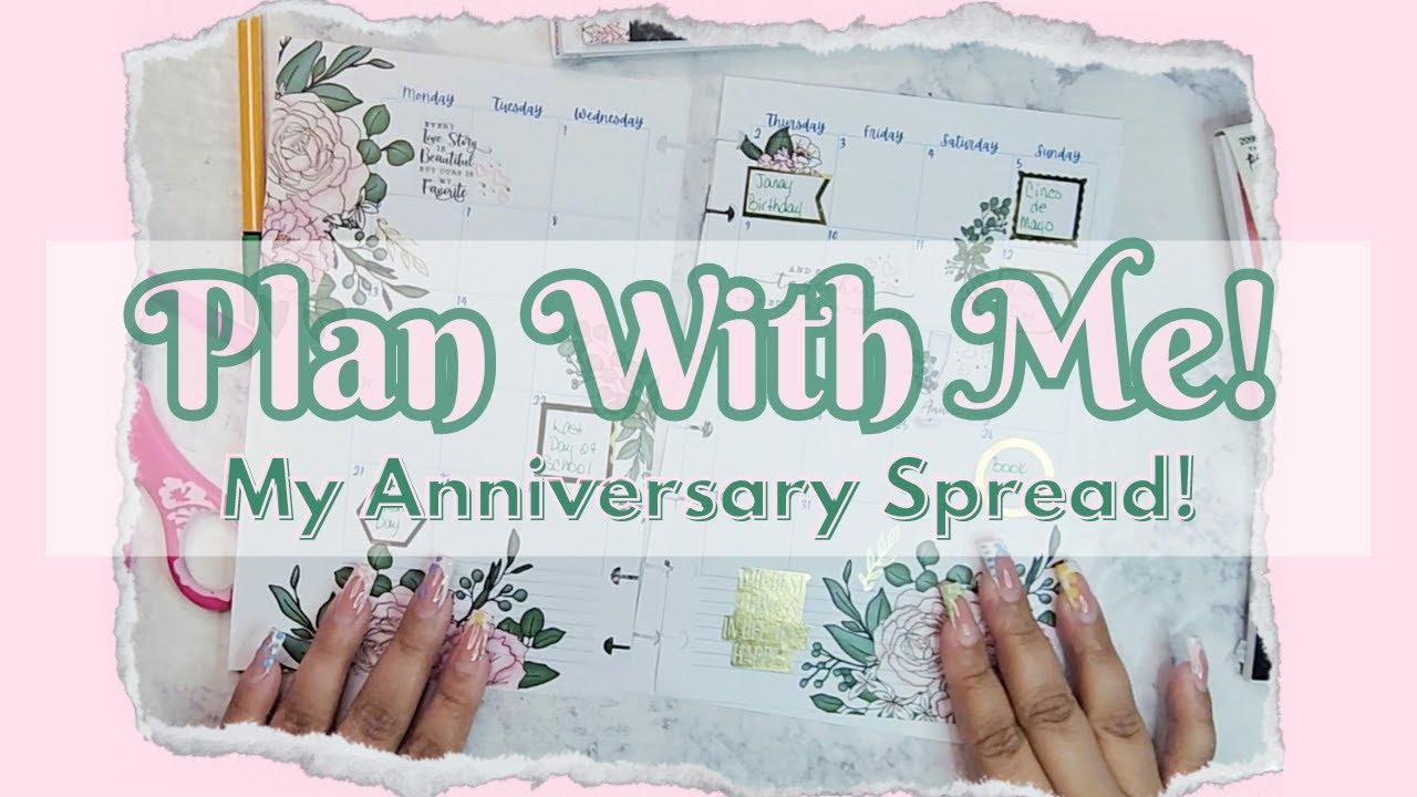How I Plan My Month | May Monthly In My Half-Letter Planner - YouTube