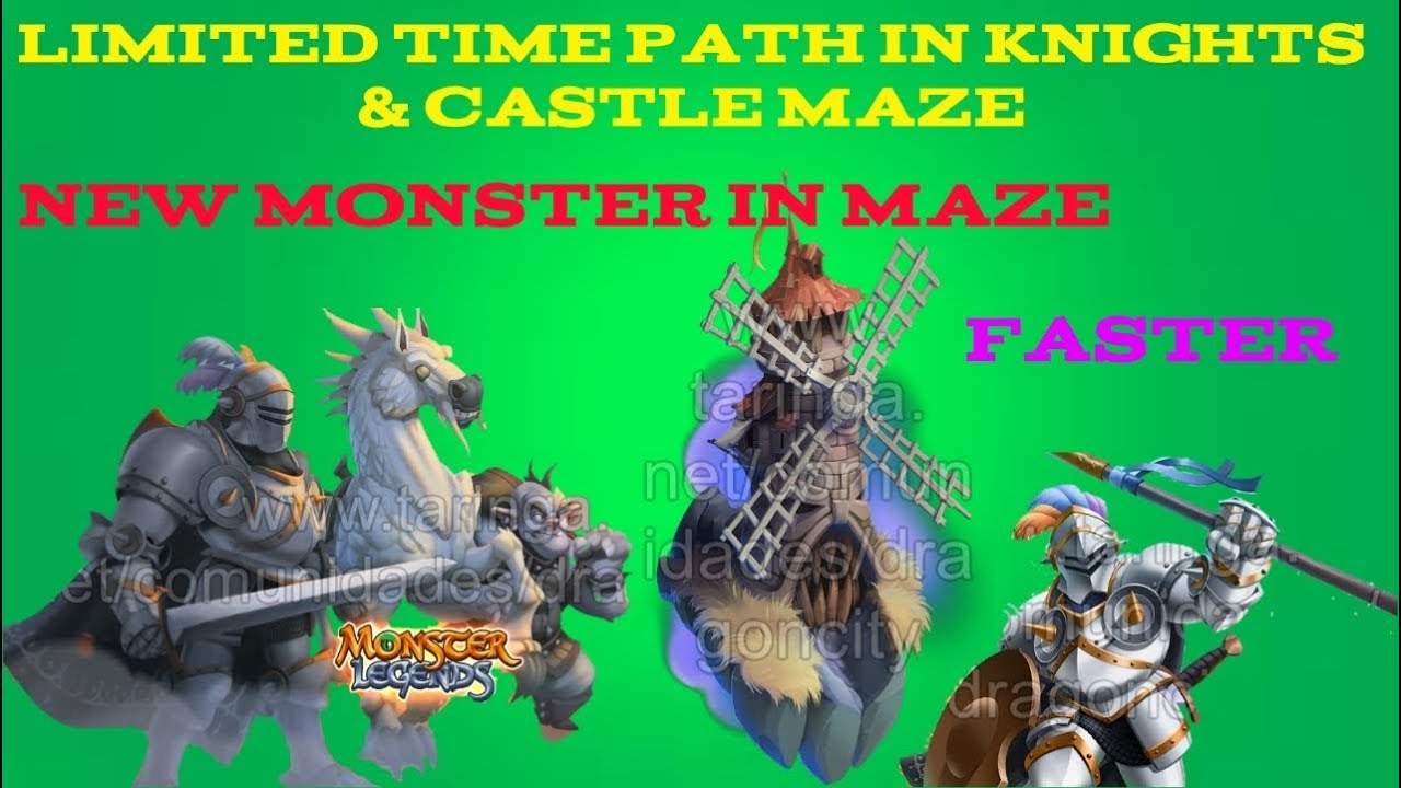 Limited-Time Path in knights & Castle|Coming Soon|Monster Legends - YouTube