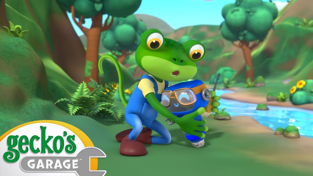 Blue is Lost | Gecko's Magical World | Animal & Vehicle Cartoons ...