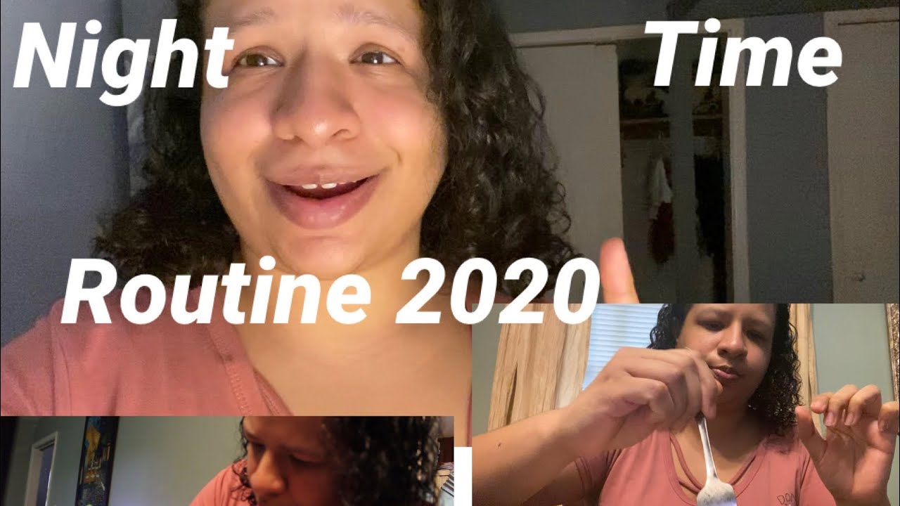 Night time routine 2020 - YouTube