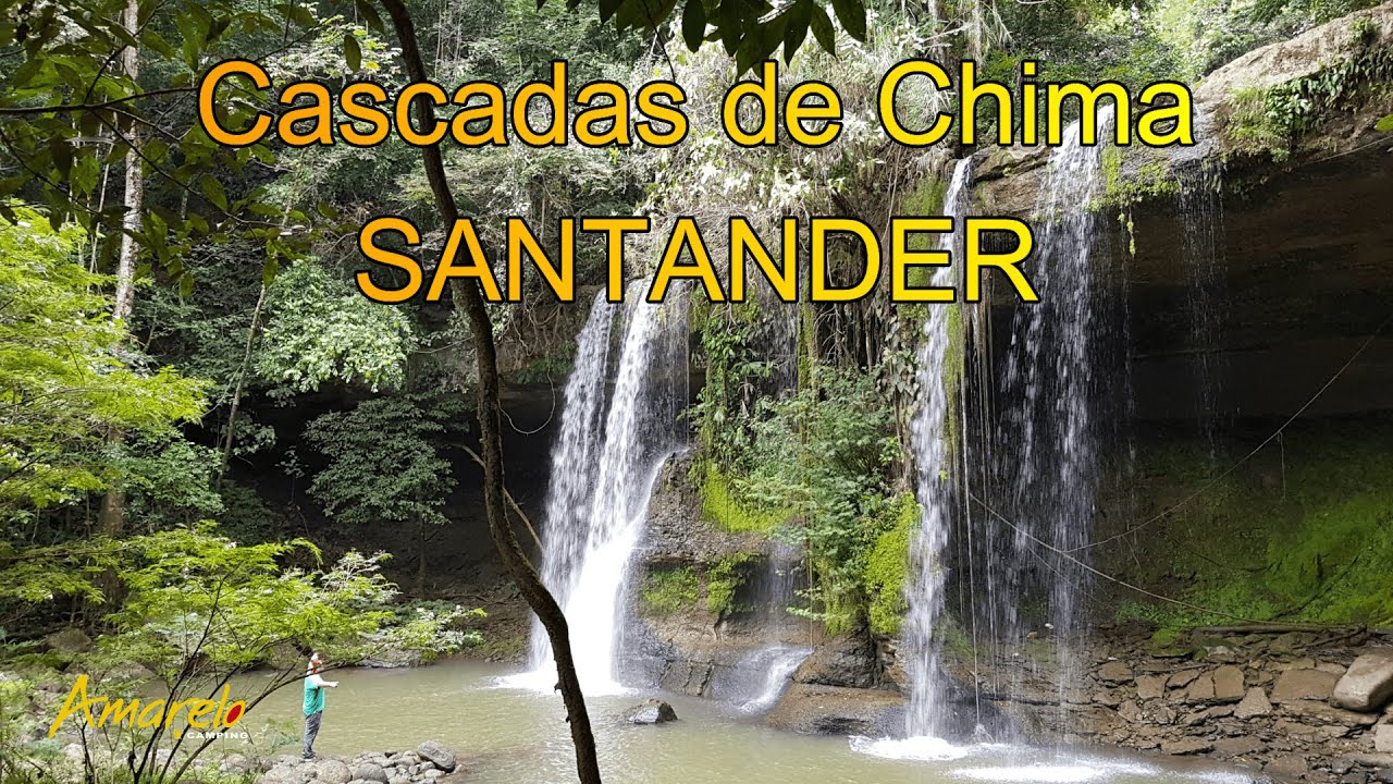 CASCADAS EN CHIMA SANTANDER - YouTube