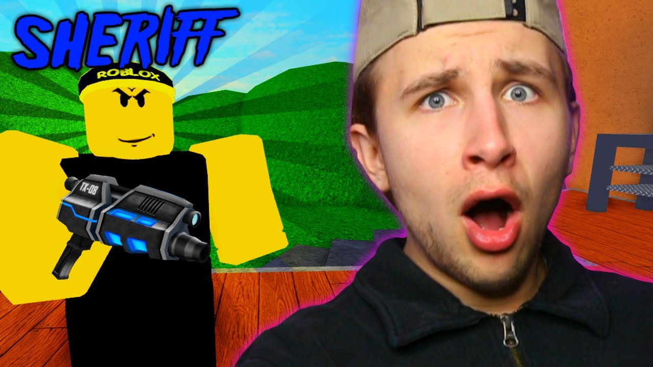 How Long Can I Survive as Sheriff? (Murder Mystery 2) - YouTube