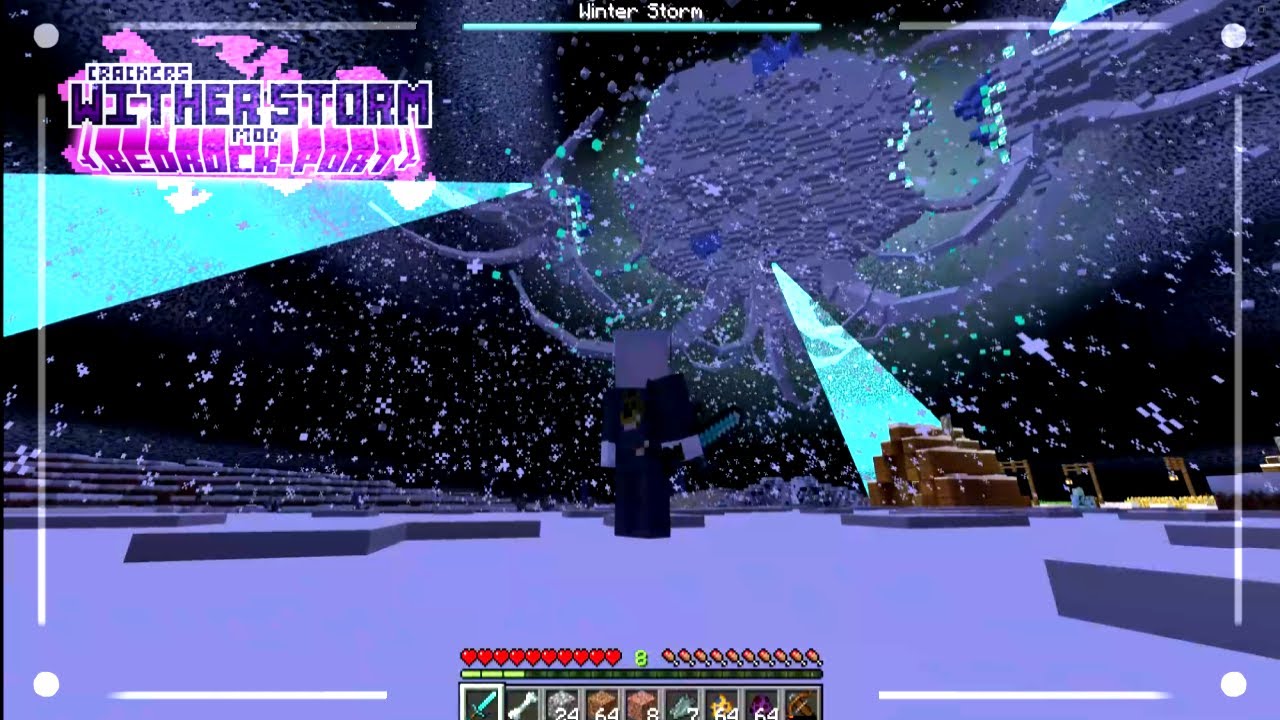 CWSBP PLUS & WINTER STORM??｜CWSM: Bedrock Port ｜ Community Add-Ons MCPE/MCBE - YouTube