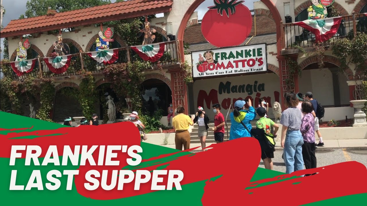 Frankie Tomatto's Italian Buffet in Toronto: Frankie's Last Supper ...