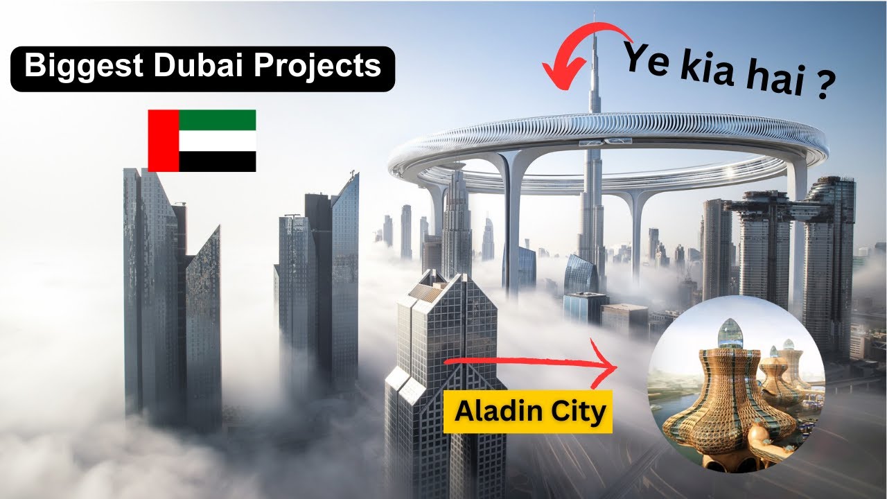Dubai New Infrastructure Projects | Biggest Projects in World - YouTube