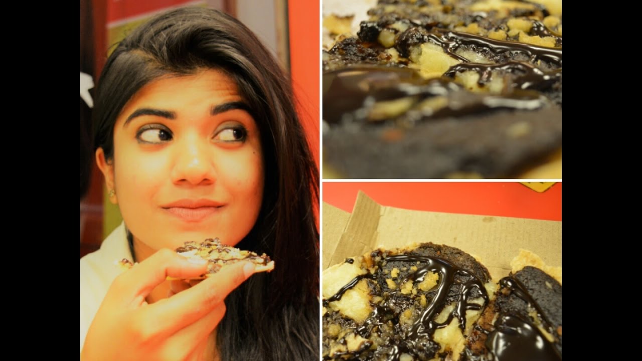 DOMINOS choco pizza honest review| Riya Thomas| - YouTube