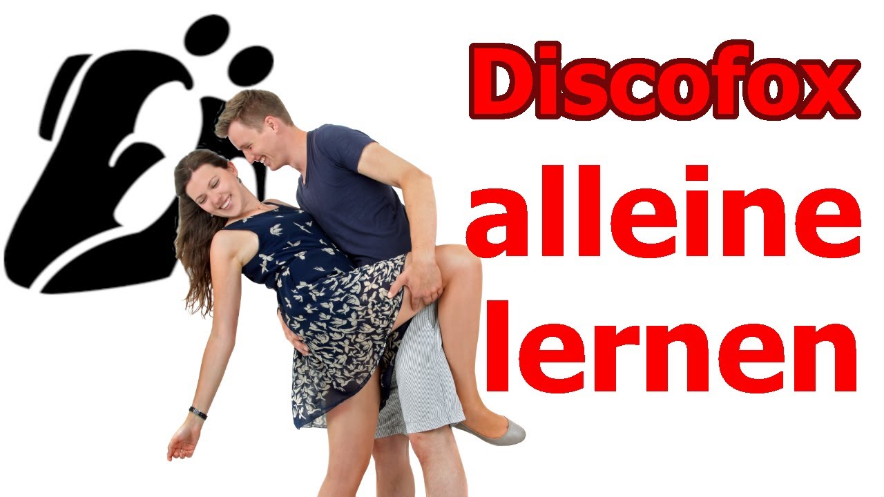 Alleine den Discofox Grundschritt Zuhause tanzen lernen - YouTube
