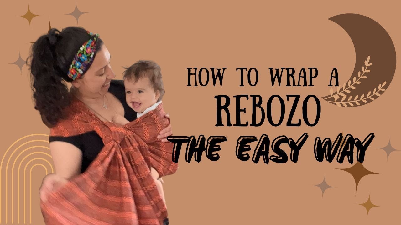 Rebozo Babywearing Tutorial - YouTube