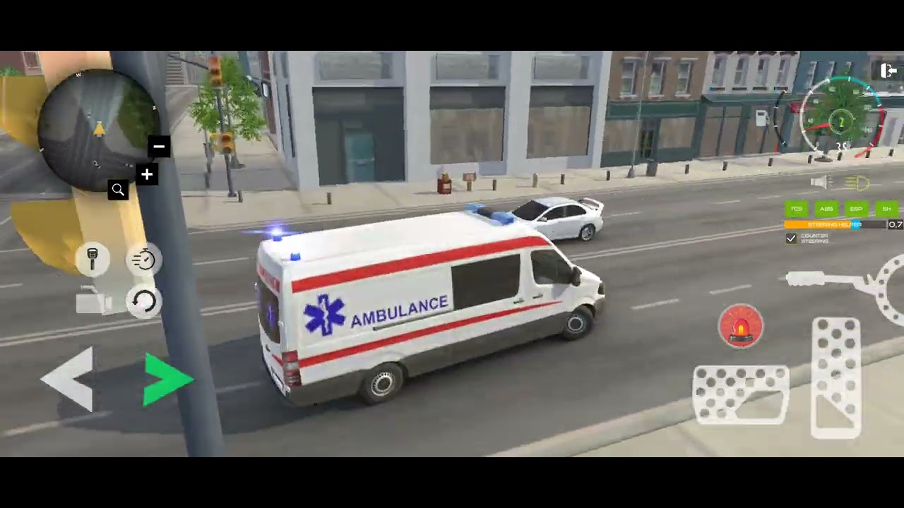 Ambulans (112 ACİL) Sürüş Simülatörü Oyunu || Türk Ambulans Oyunu #1 ...