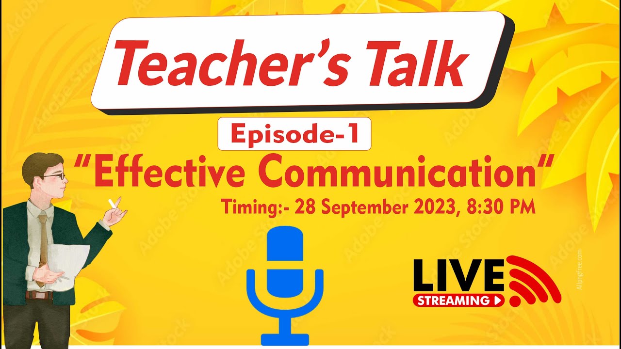 Effective communication - YouTube