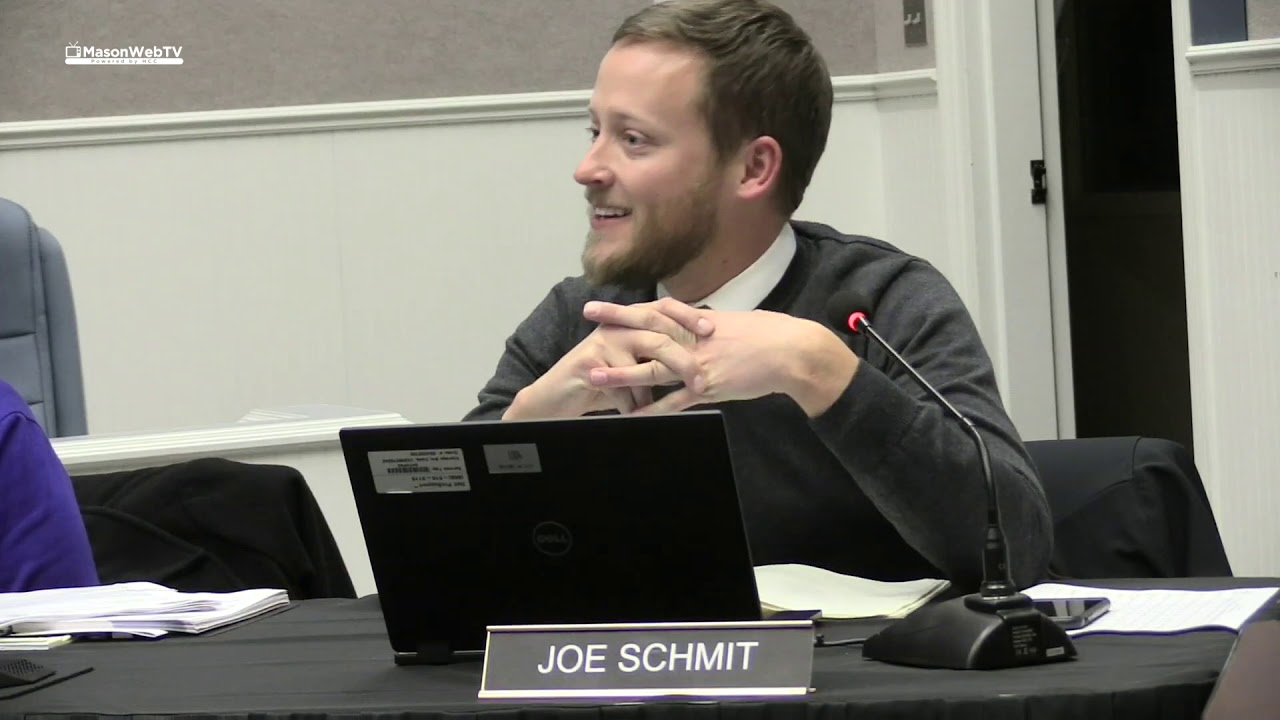 Joe Schmit warning to Council about budget - YouTube