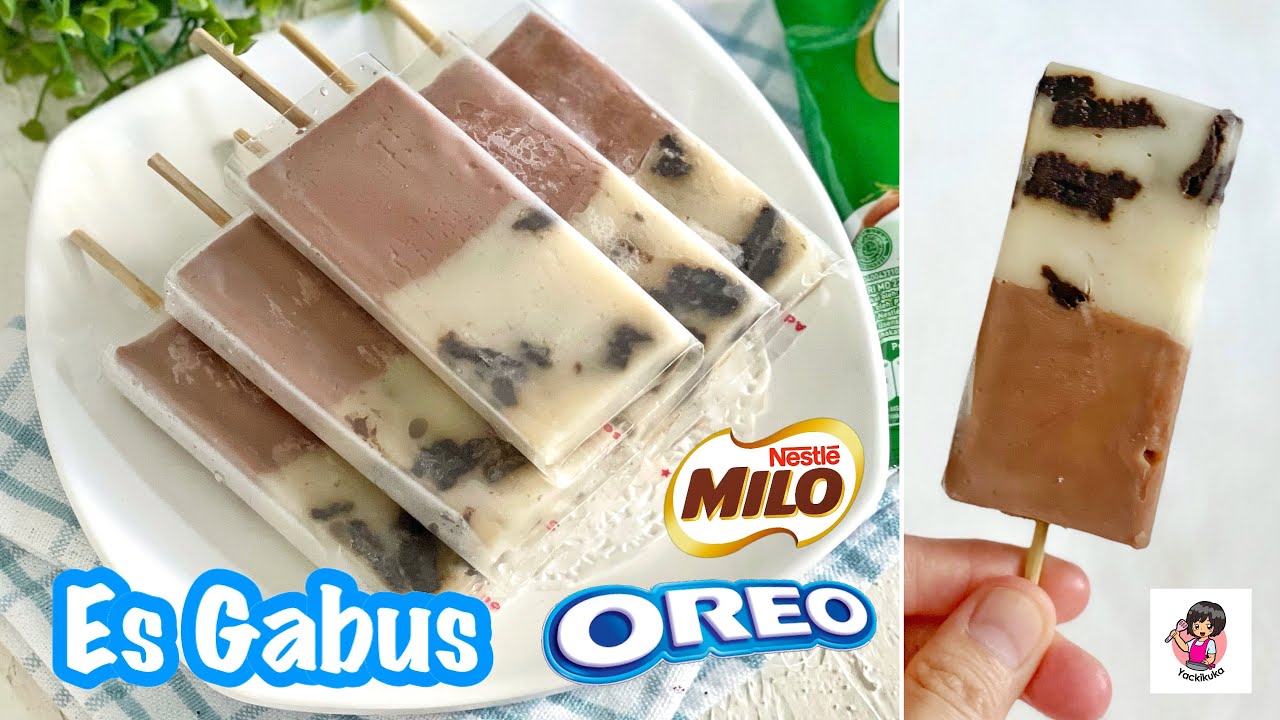 EASY N YUMMY! MILO N OREO ICE Es Gabus Oreo Milo kegemaran anak ️ ️ ️ ...