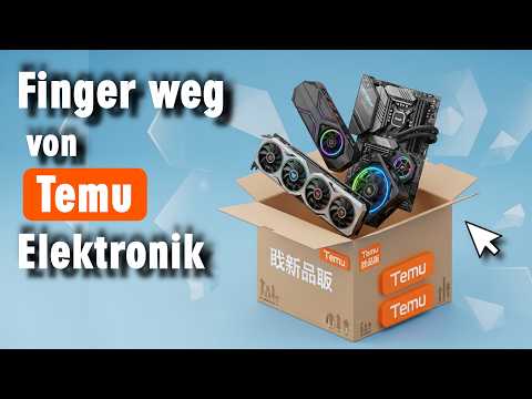 Finger weg von Temu Elektronik