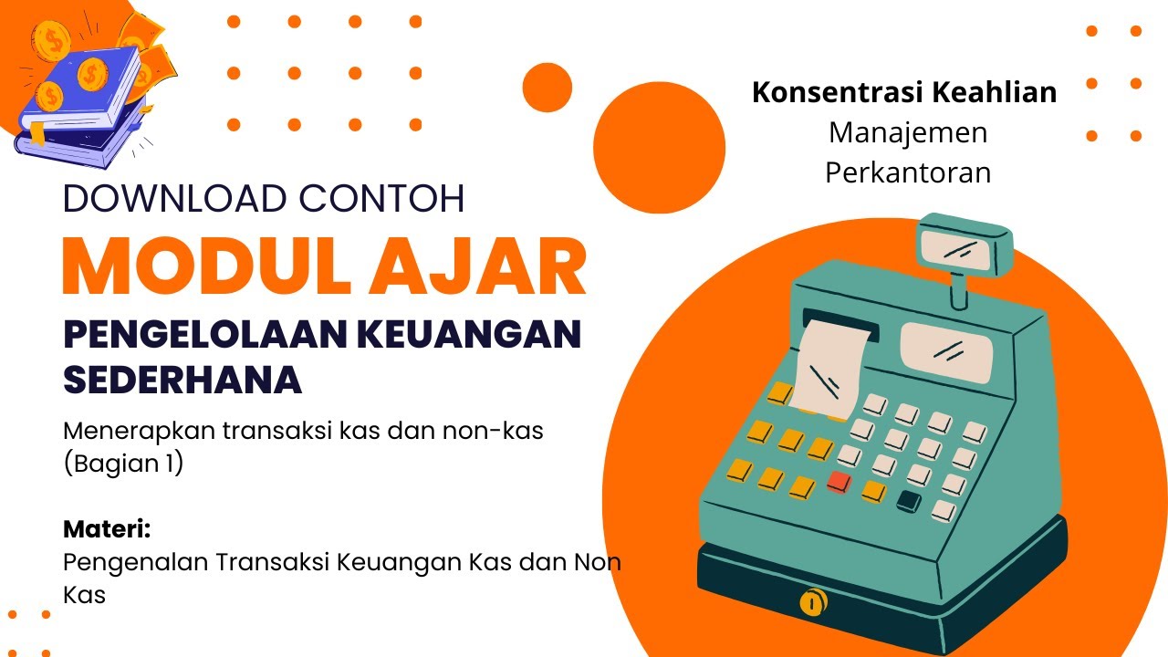 Download Modul Ajar Pengelolaan Keuangan Sederhana Melaksanakan ...