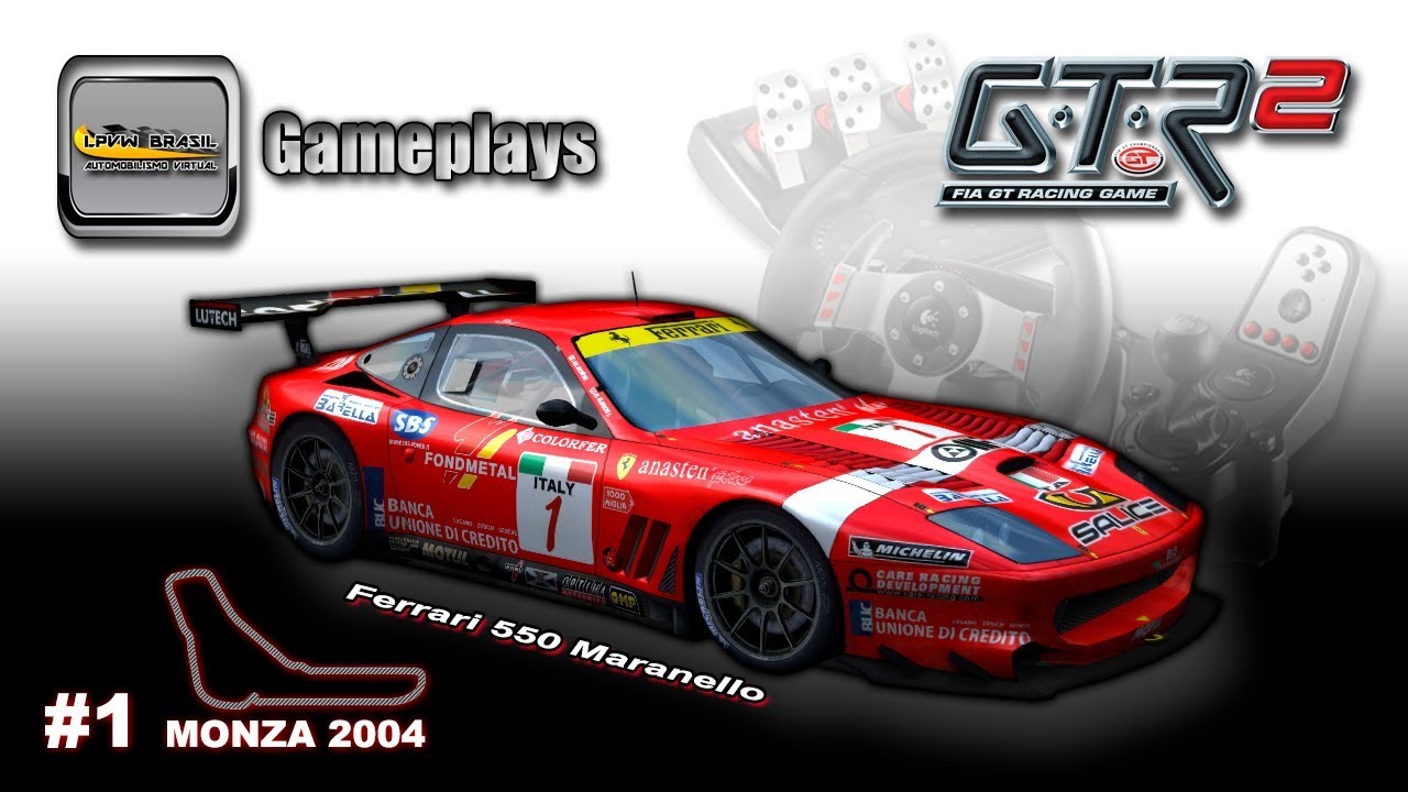 Gameplay #1 - GTR2 FIA GT Racing Game / Ferrari 550 Maranello ...