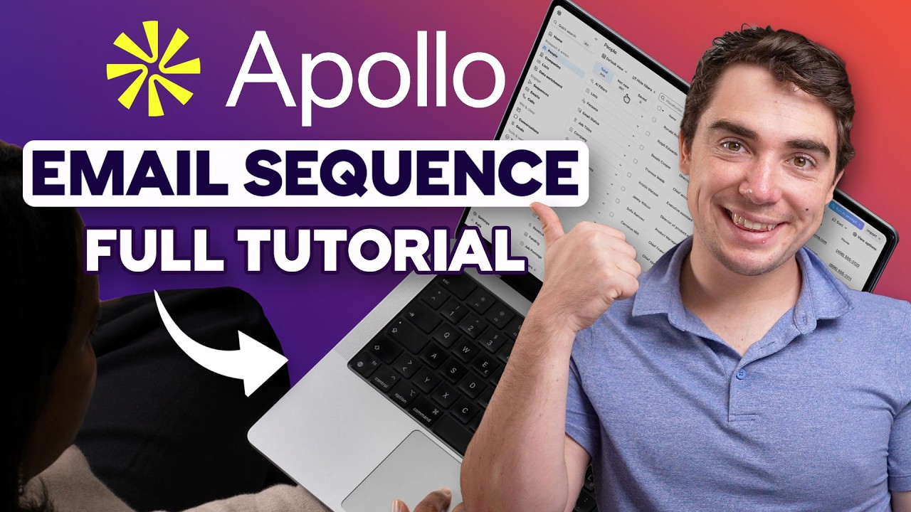 How to Automate Follow-Ups with Apollo.io Sequences (Full Tutorial) - YouTube