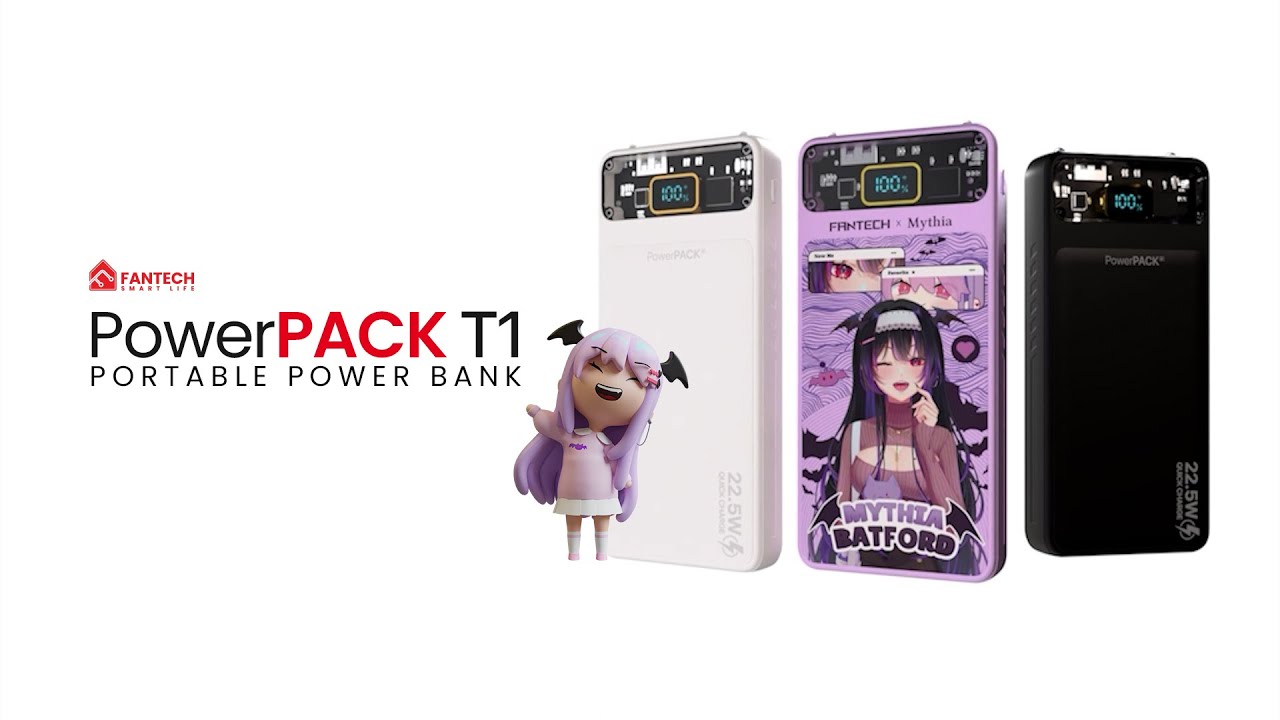 Fantech Smart Life | PowerPACK T1 X Mythia Batford - YouTube