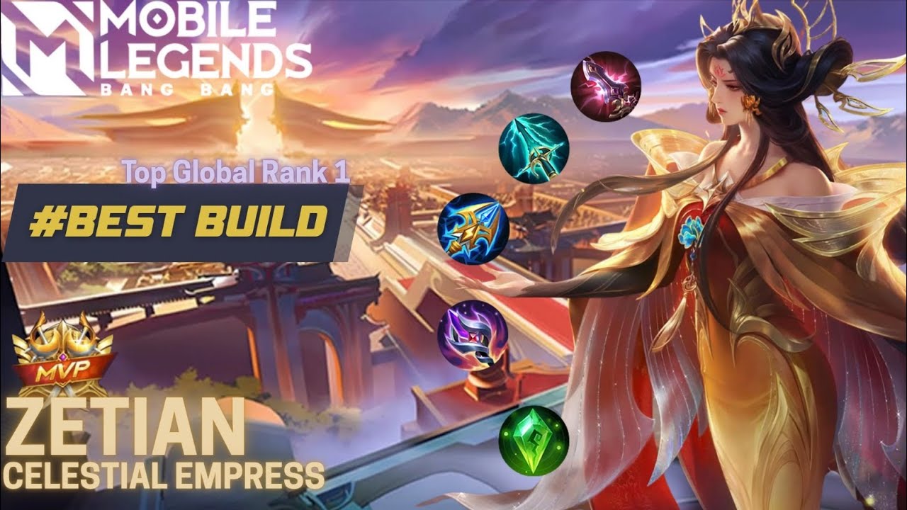 🔥 Zetian Mage BEST BUILD 2025 💥 One Shot Combo & Insane Damage | MLBB ...