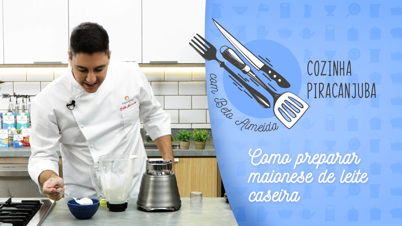 Chef Beto Almeida | Maionese de leite caseira - YouTube