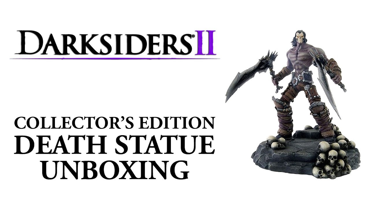 Darksiders II Collector's Edition 10" Death Statue Unboxing & Review ...