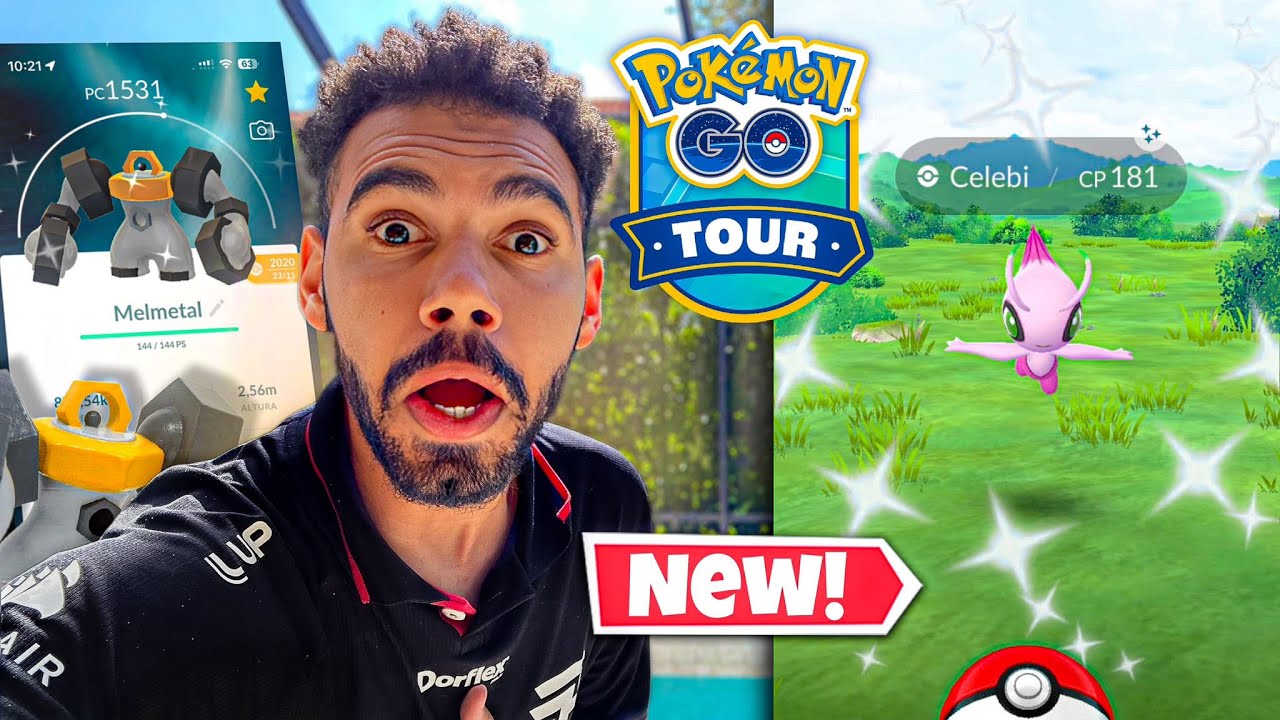 CELEBI SHINY VOLTA AO POKEMON GO!! - YouTube