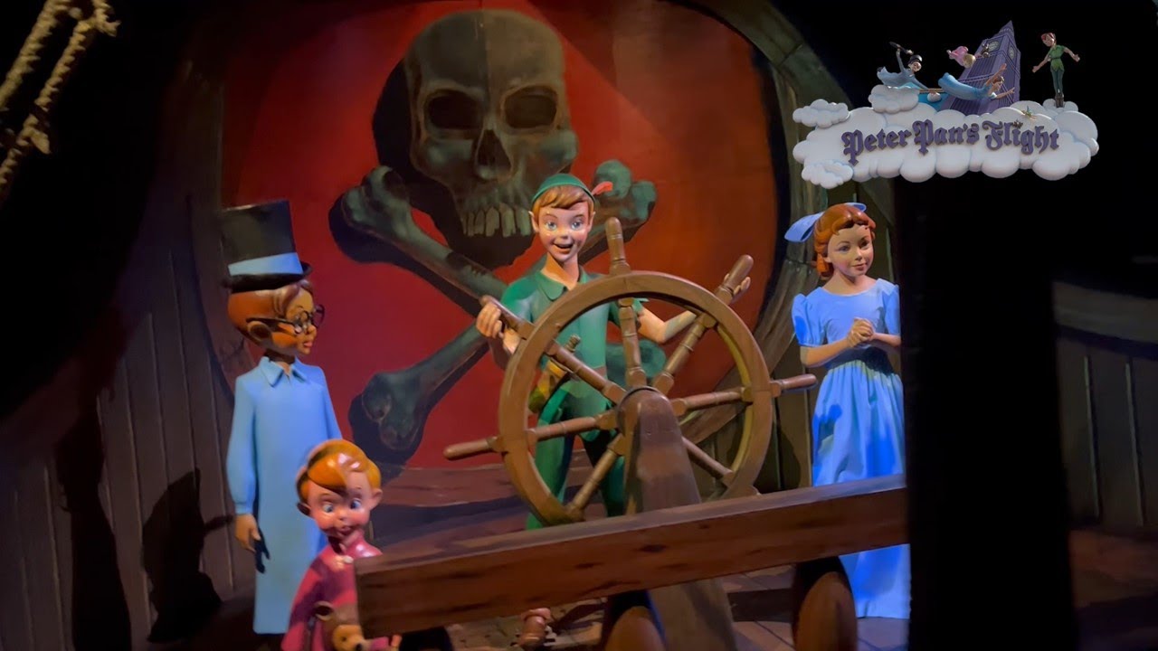 Peter Pan's Flight On-Ride POV at Magic Kingdom - YouTube