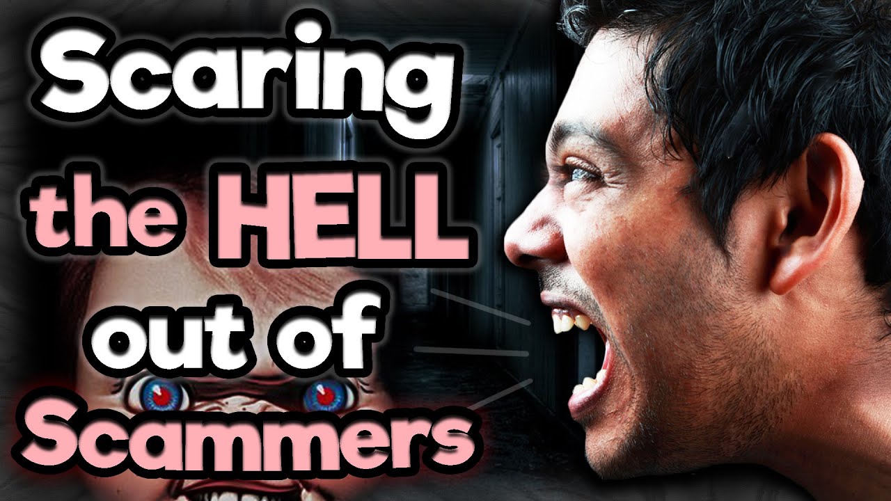 Blowing Scammers Ears off With Insanely Loud Jump Scares! (MAX Volume ...