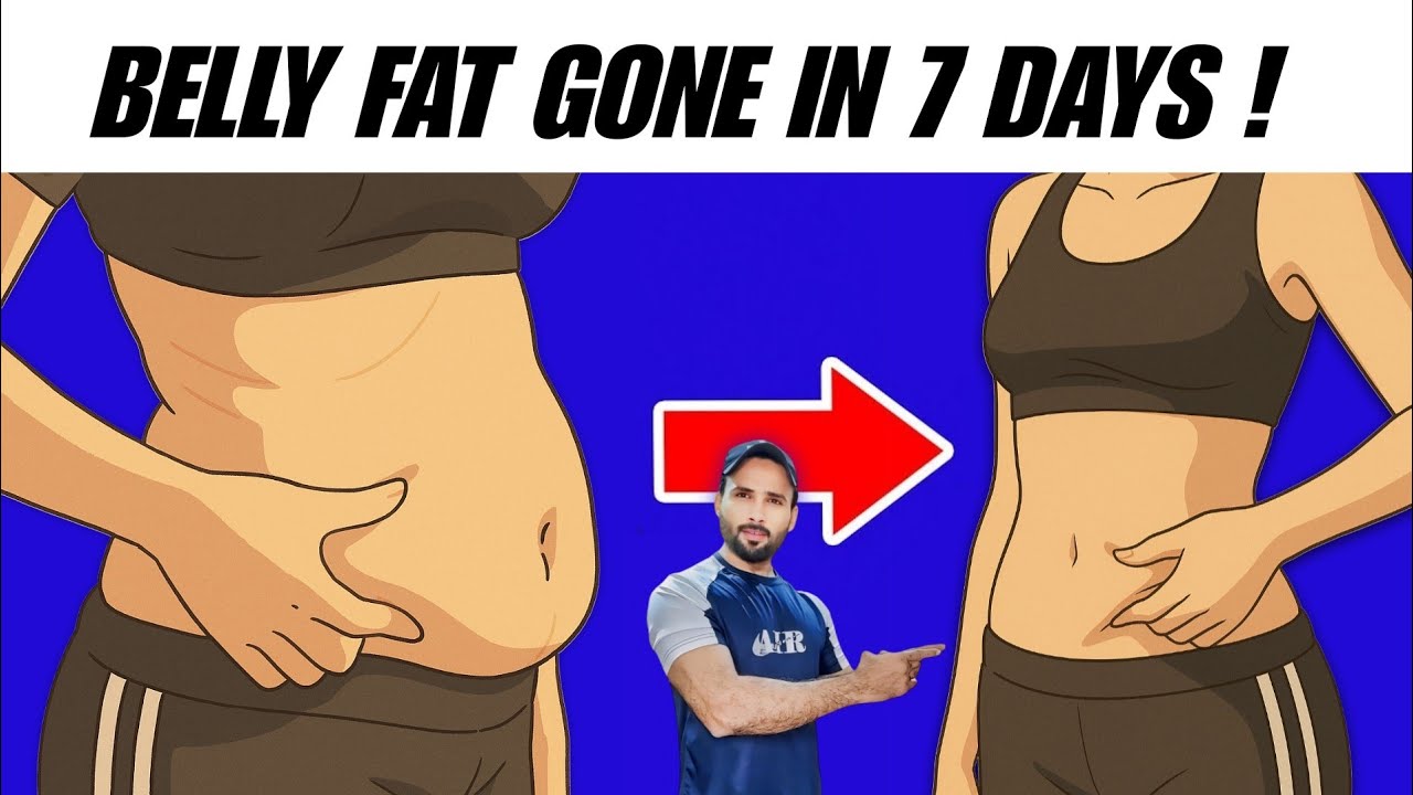 Lose Belly Fat in 7 Days – No Equipment Needed | Belly Fat Loss ...