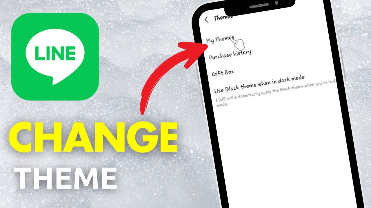 How to Edit Theme in LINE App (EASY!) - YouTube