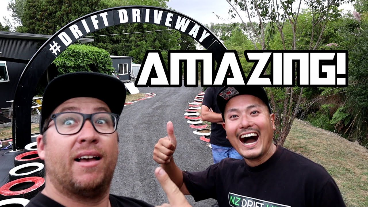 I head to a private drift track around someones house! - YouTube