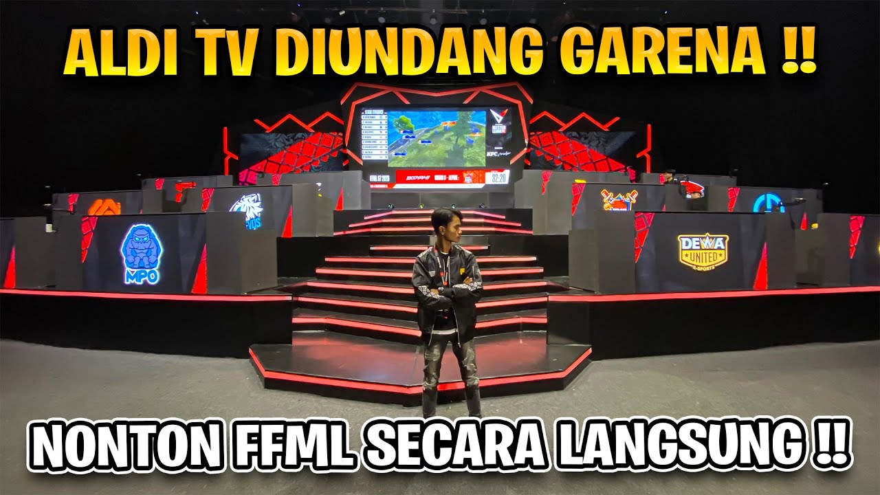 ALDI TV DI UNDANG GARENA DATANG KE FFML S7 !! KETEMU PARA PRO PLAYER 🔥 ...